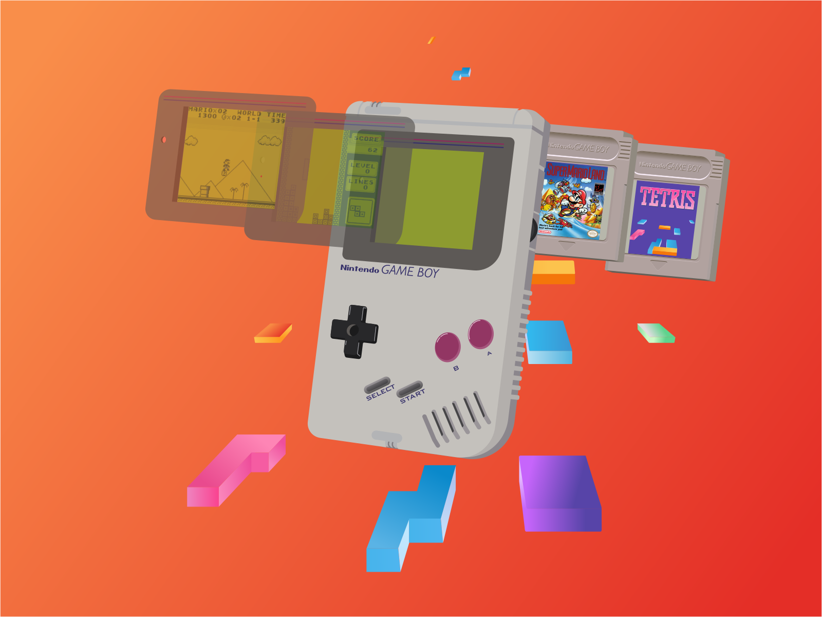 Game Boy by ilker beşken on Dribbble