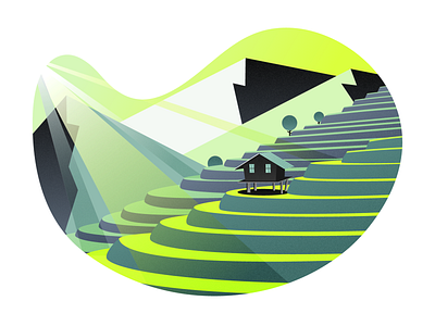 cropland by ilker beşken on Dribbble