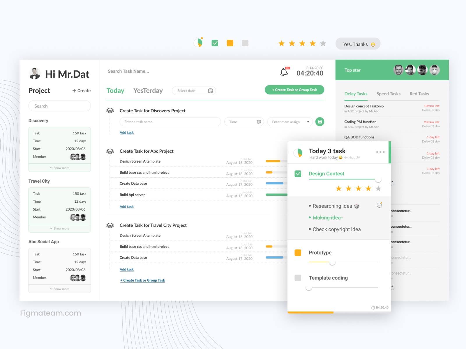 Task Management by Mr.Dat on Dribbble