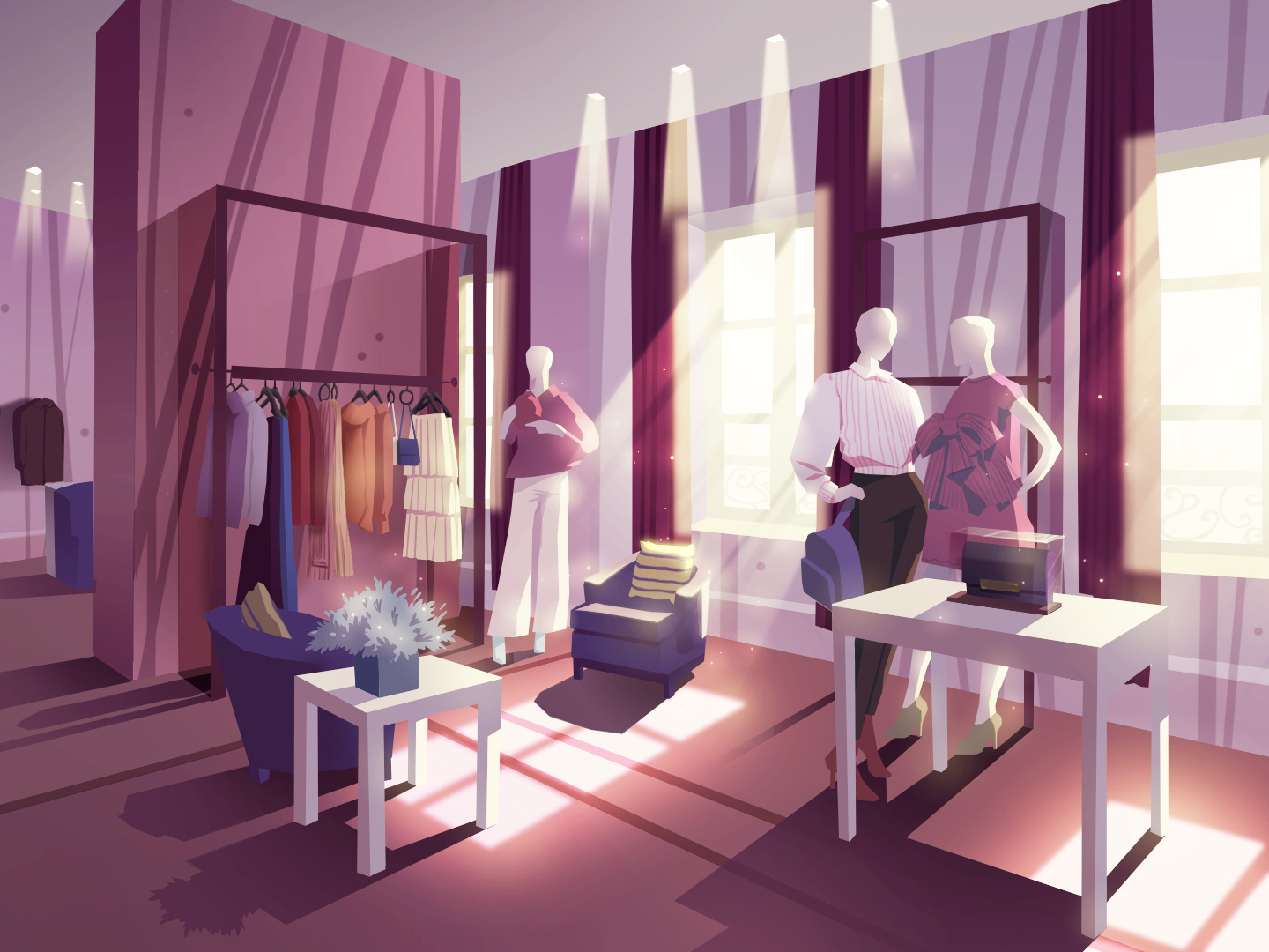 Boutique by shu gong on Dribbble