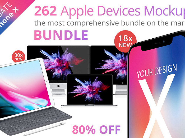 Devices Mockups Bundle designs, themes, templates and downloadable ...