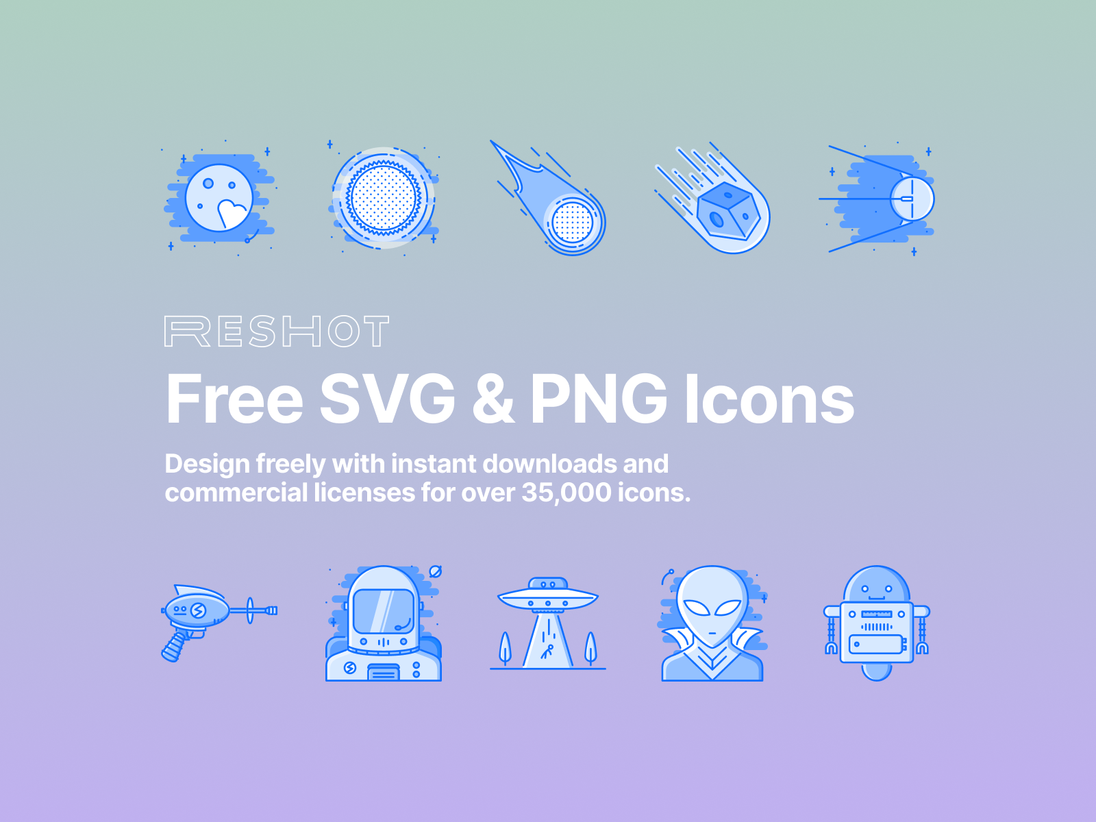 Reshot - Free SVG Icons by John Kappa ツ on Dribbble