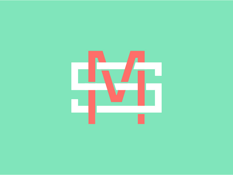 SM Monogram by Patrick VonSpreckelsen on Dribbble
