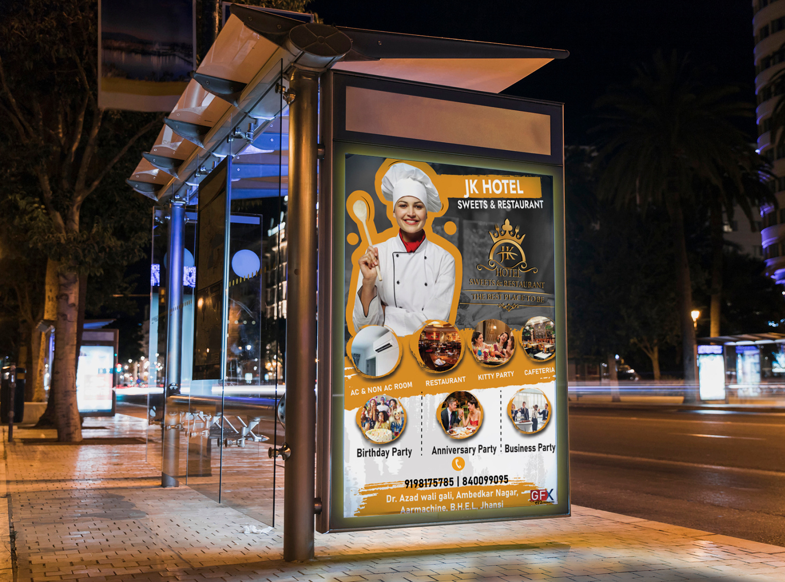 Hotel & Restaurant Banner Design by Mohd Adnan on Dribbble
