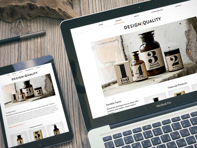 Design and Quality Website by Sarah Evans on Dribbble
