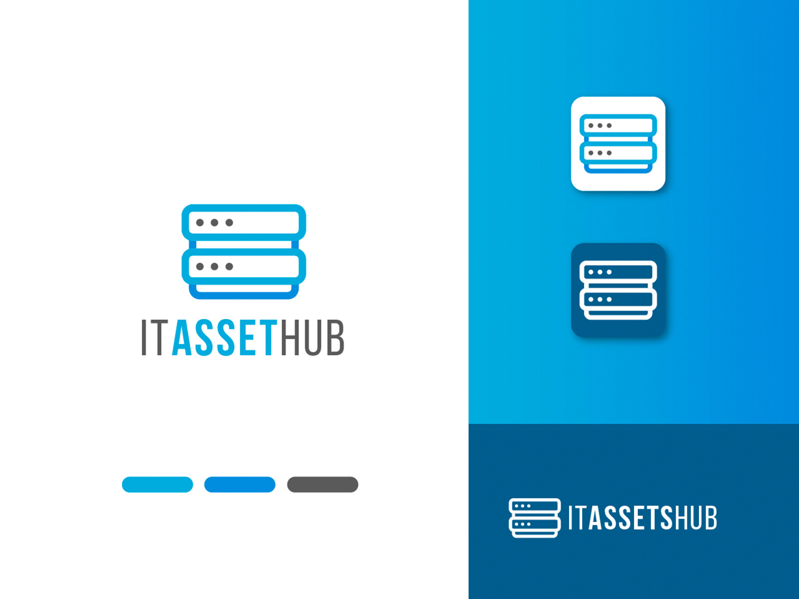 It Asset Hub Logo Design by Logo Preneur on Dribbble