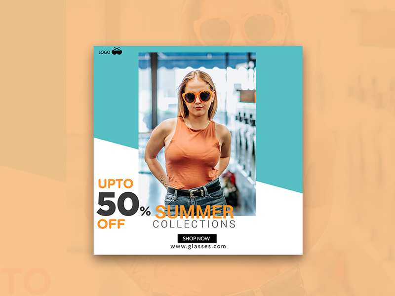 Summer collection - banner design. by Banner Bazaar on Dribbble