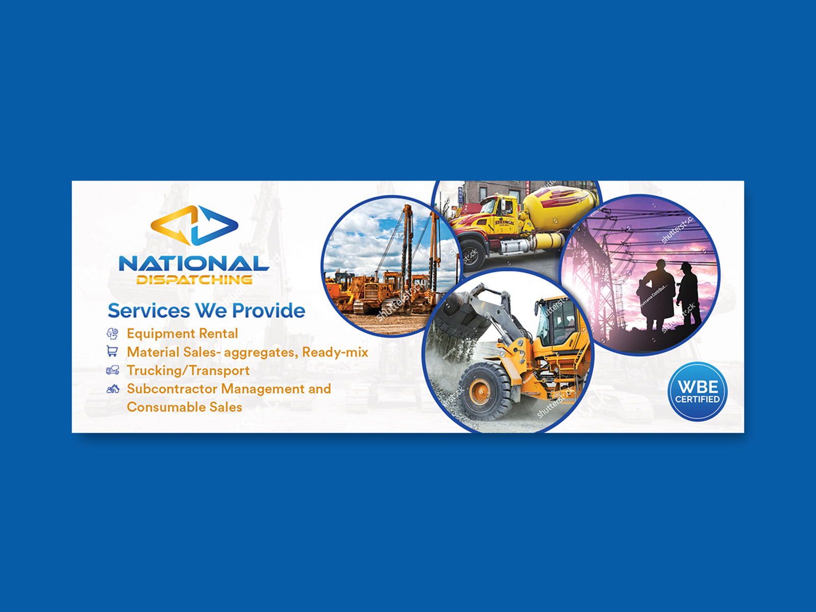 National Dispatching Banner Design by Banner Bazaar on Dribbble
