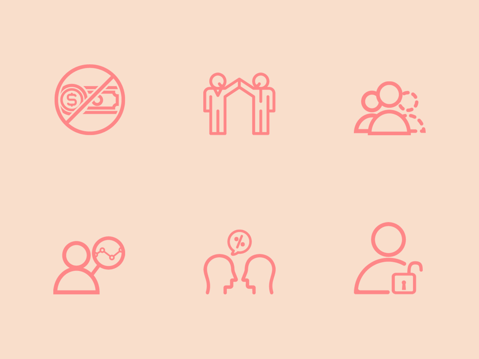 Partners Icon Set by Icons Factory on Dribbble
