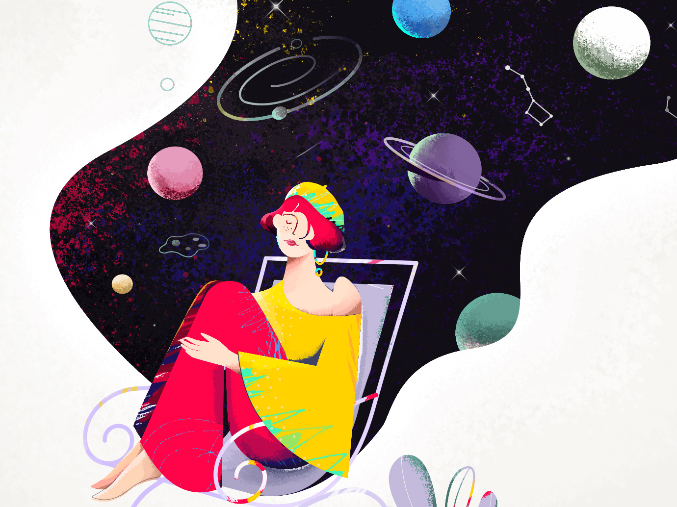 Feeling Fine by Arminé on Dribbble