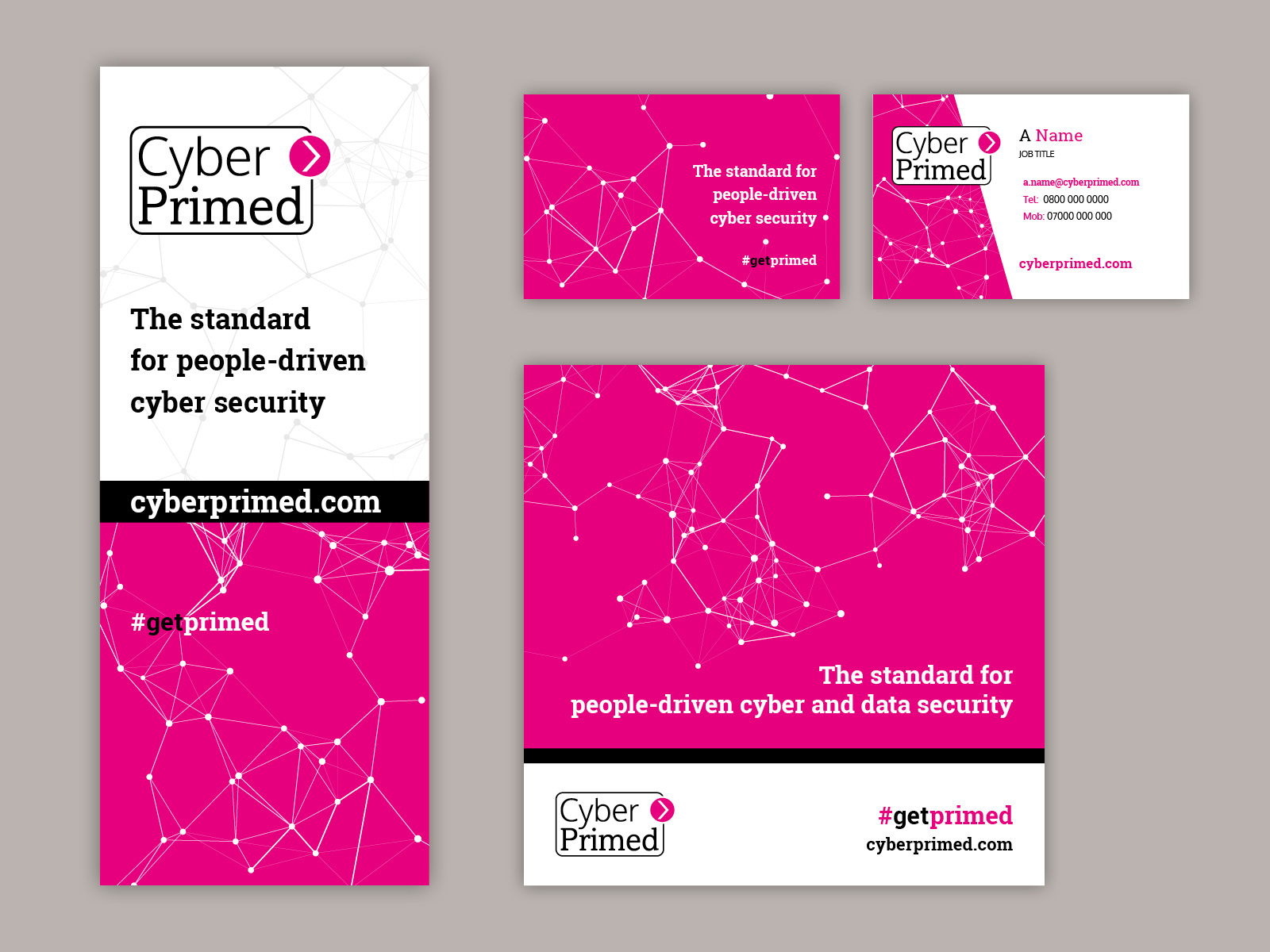 Cyber Primed brand identity by Ricardo Pirroni on Dribbble