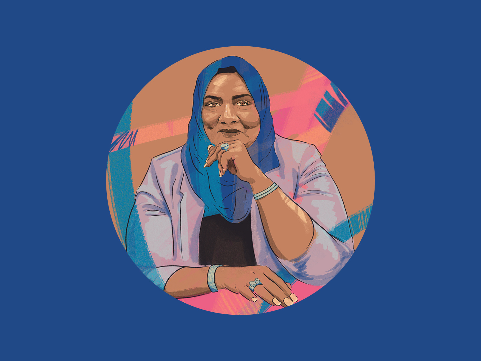 Bushra by K. Bell on Dribbble