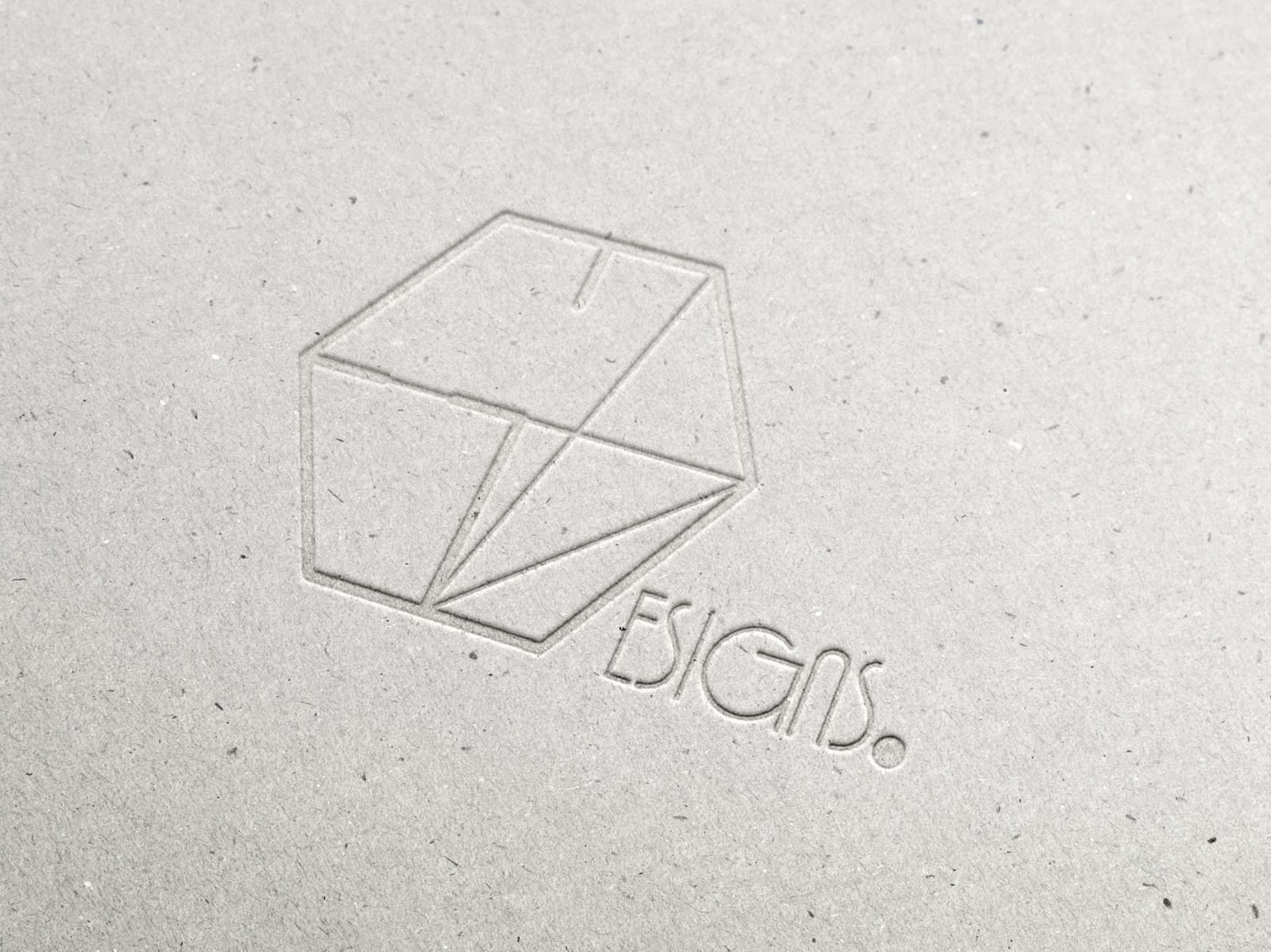 Pressed Cardboard ED Logo by EDesigns on Dribbble