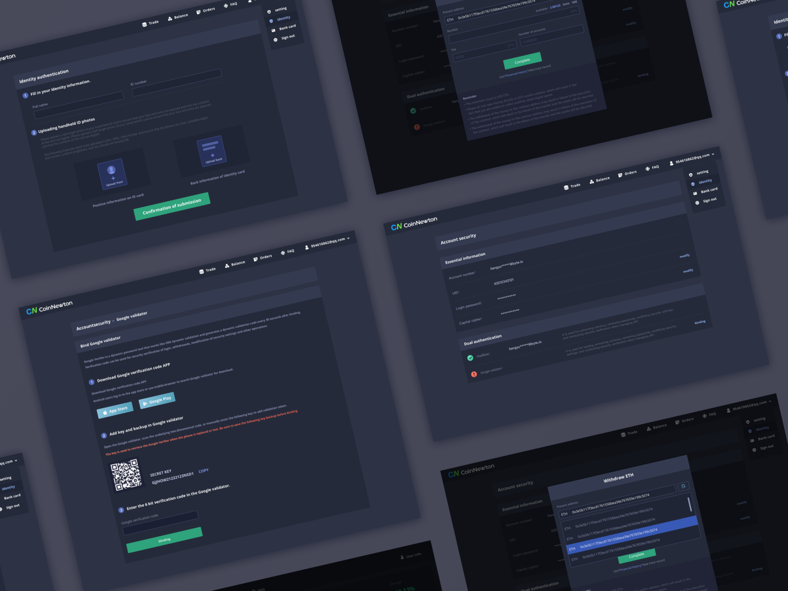 Webpage process page by Yu Long on Dribbble