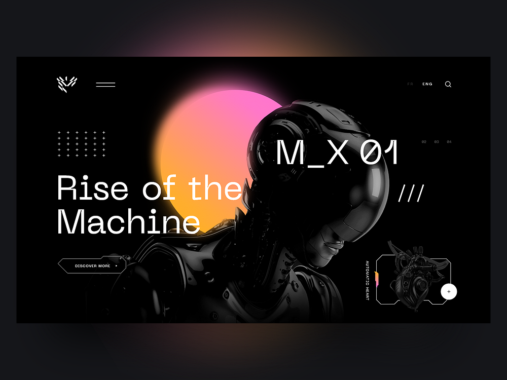 Ui concept Shot _ #2 Rise of the Machine by Mariusz Mitkow on Dribbble