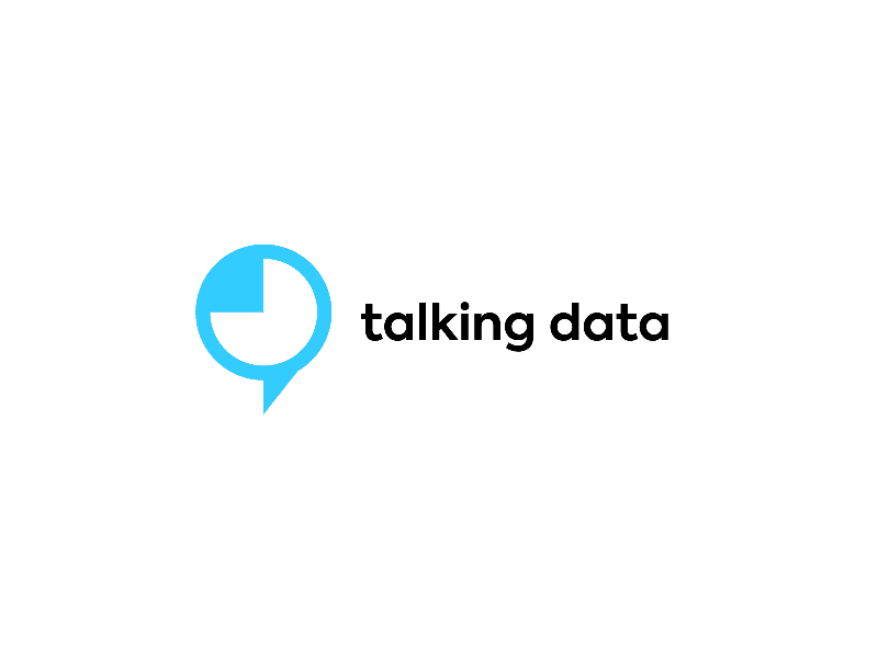 Logo Talking Data by Aleksey Harbovski on Dribbble