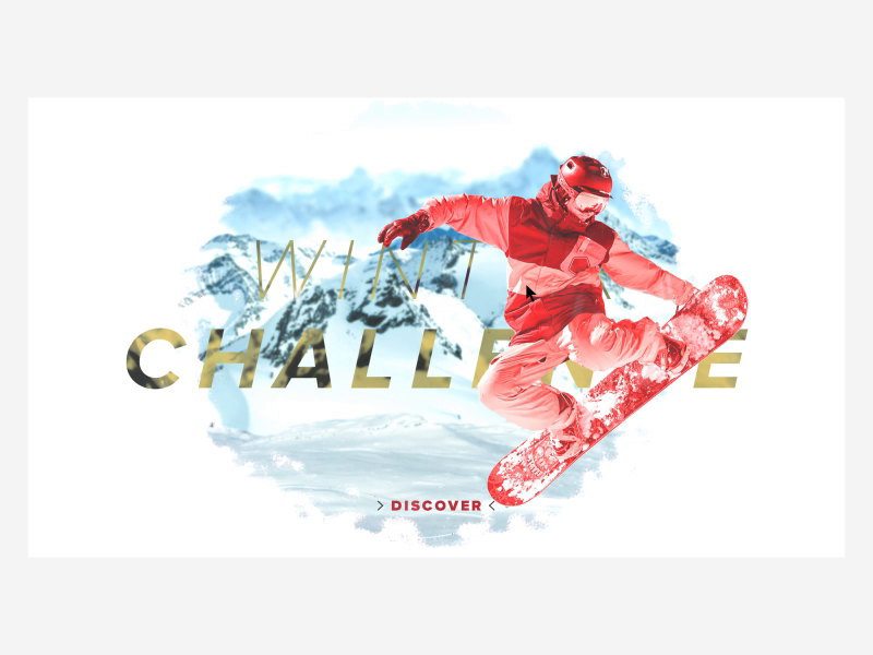 Winter Challenge - intro by Marcin Szetela on Dribbble