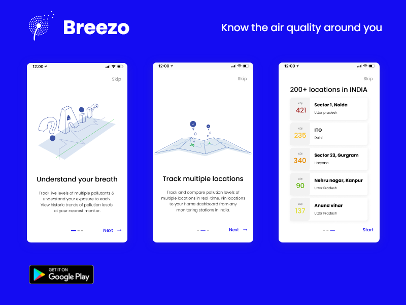 BreeZo by Shakti katiyar on Dribbble