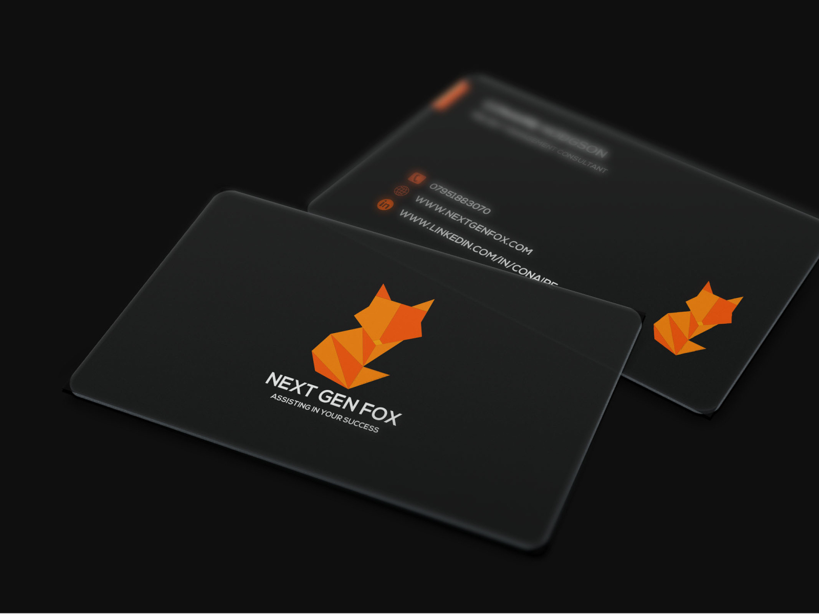 Dribbble - fox card.jpg by MD Faysal