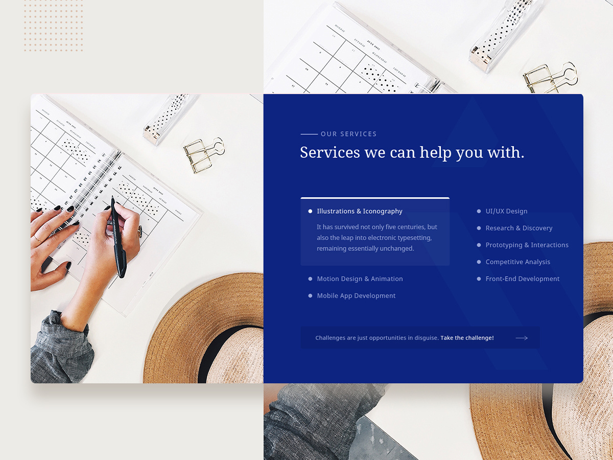 Finance Service Elements by Tophive on Dribbble