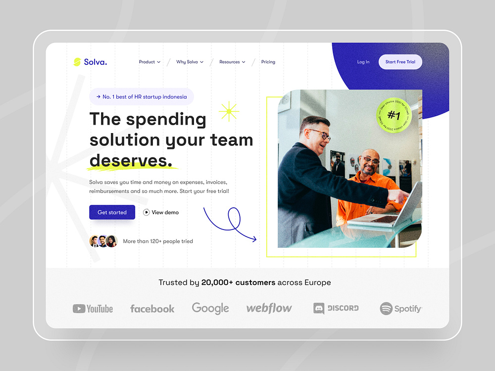 Hr Landing Page designs, themes, templates and downloadable graphic ...
