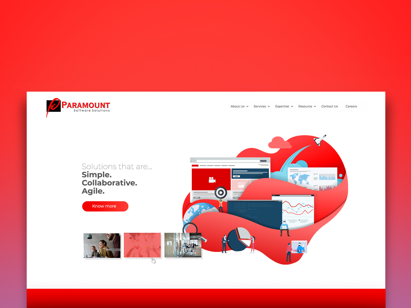 Homepage Ui-ux by Inder Preet on Dribbble