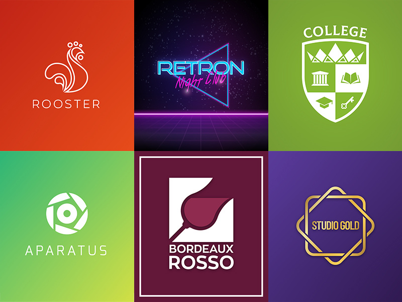 Free Logo Collection by Roven Logos on Dribbble
