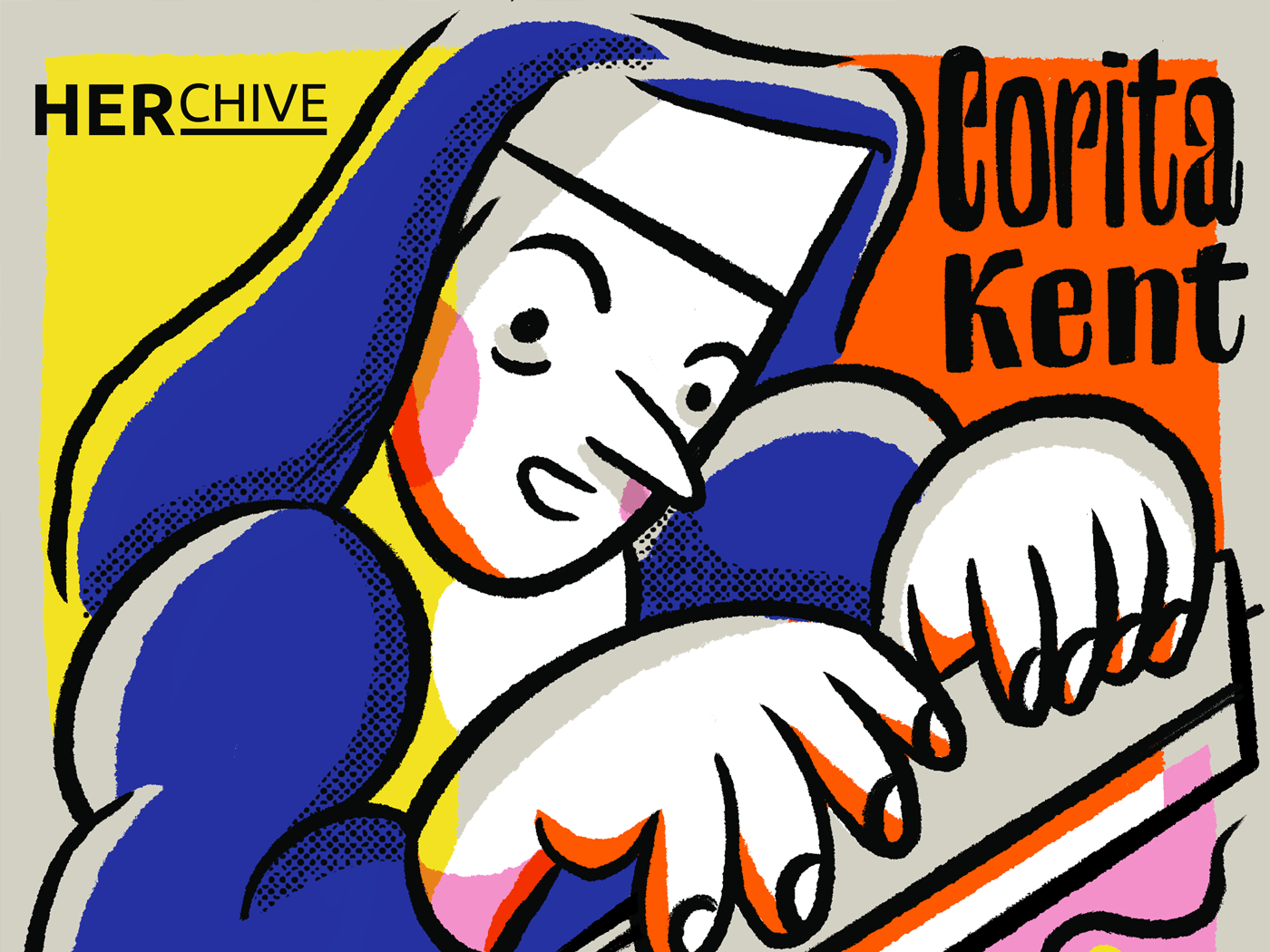 Corita Kent by Bárbara Fonseca on Dribbble