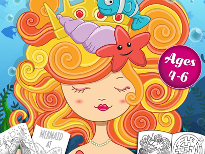 Mermaid Book Cover by Dinesh Kumar on Dribbble