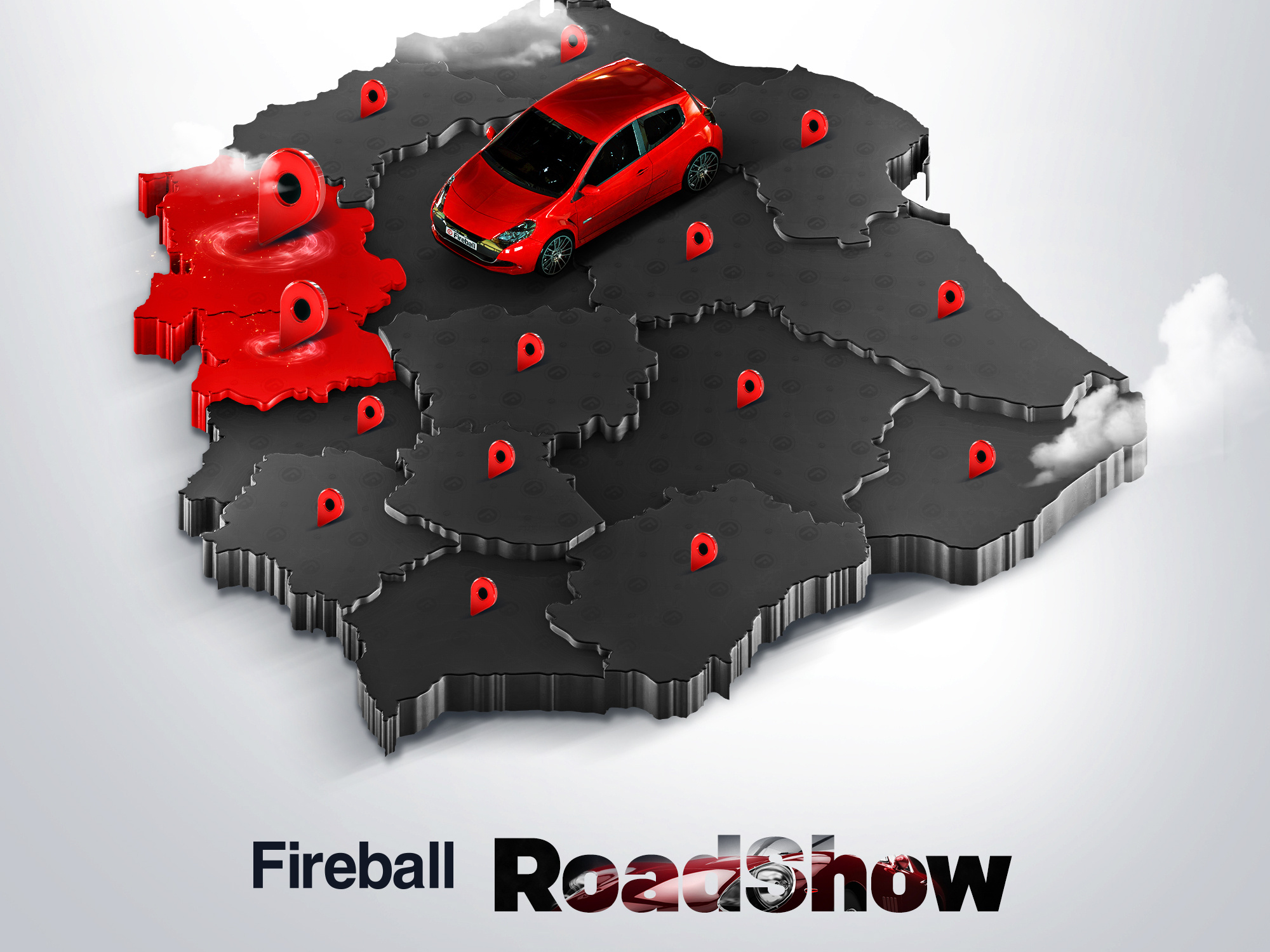 Fireball RoadShow by Paweł Skupień on Dribbble