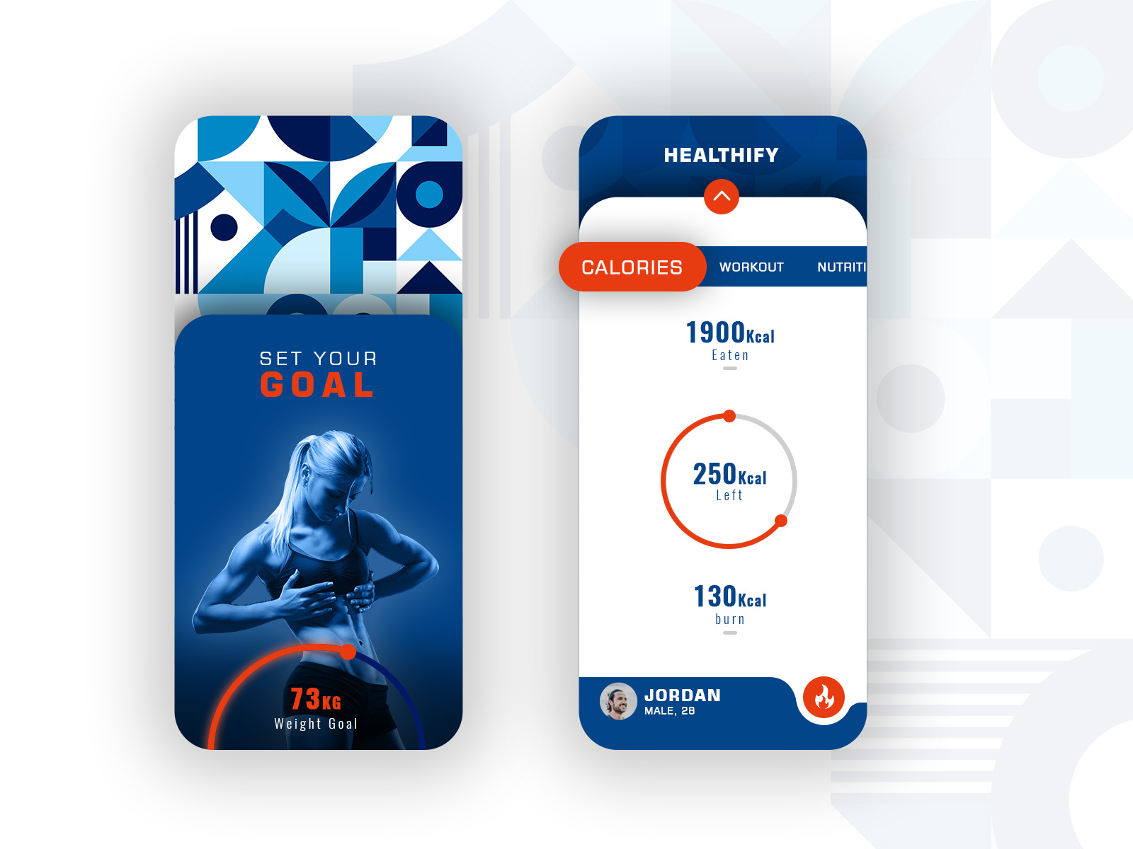 App Design to Track Workout Activities by RP UXCollab on Dribbble