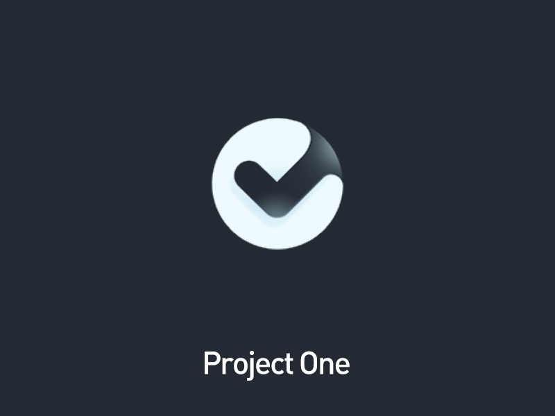 Project one Logo by Jianping on Dribbble