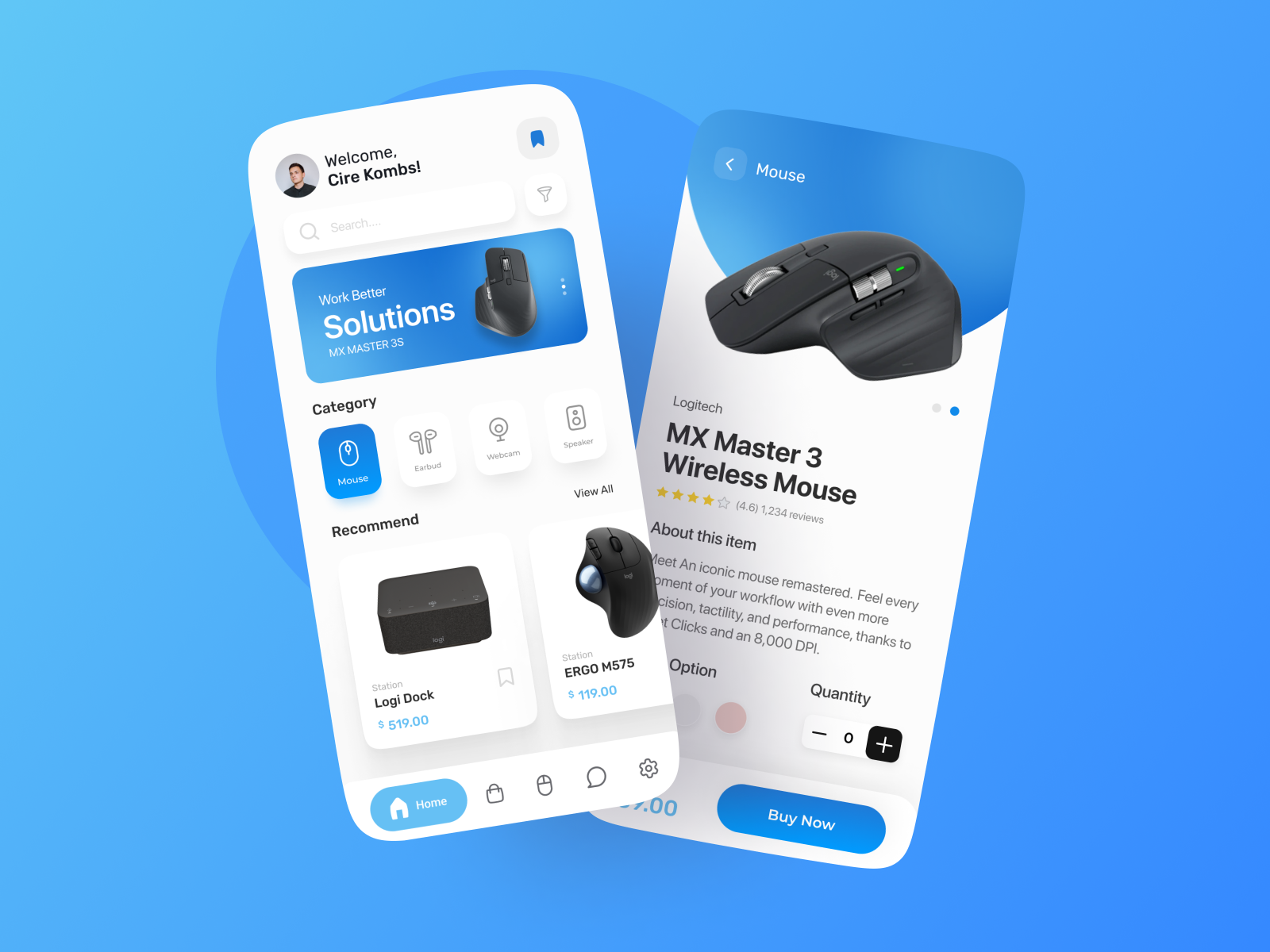 Logitech App | Store Concept 🖱️ by Ericson Fabro 🎧 on Dribbble