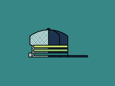 Moose Lines Lid by To The Moon Studios on Dribbble