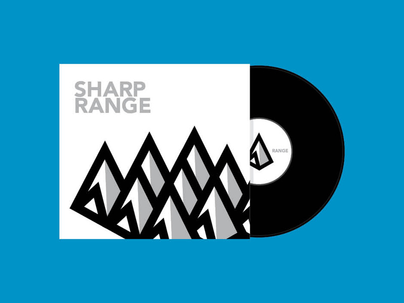 /\ SHARP RANGE /\ Album Cover by To The Moon Studios on Dribbble
