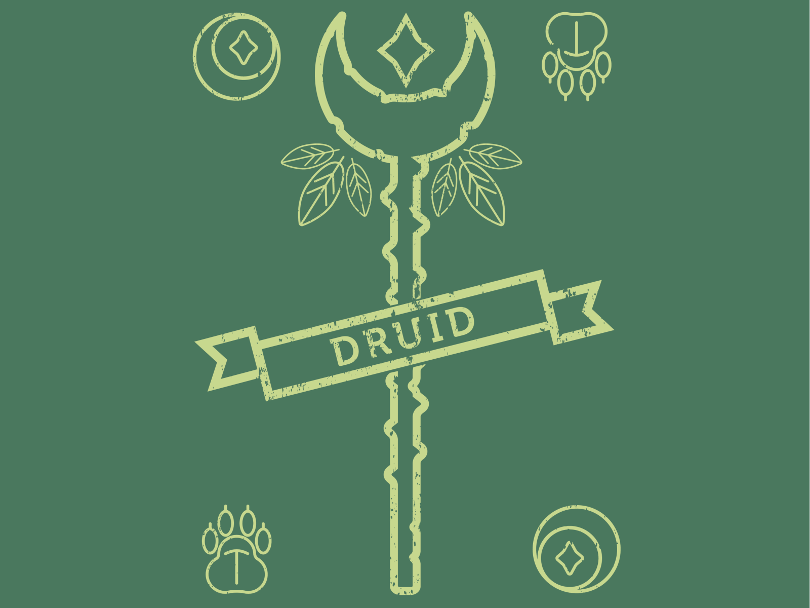 Druid by Christopher Vickers on Dribbble