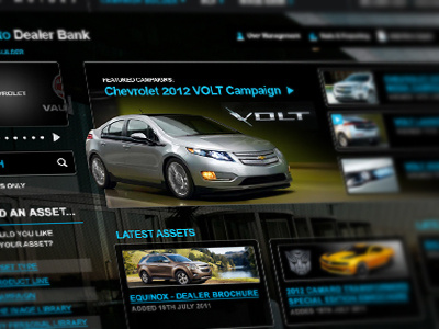 Car Asset Site by Andy Edwards on Dribbble