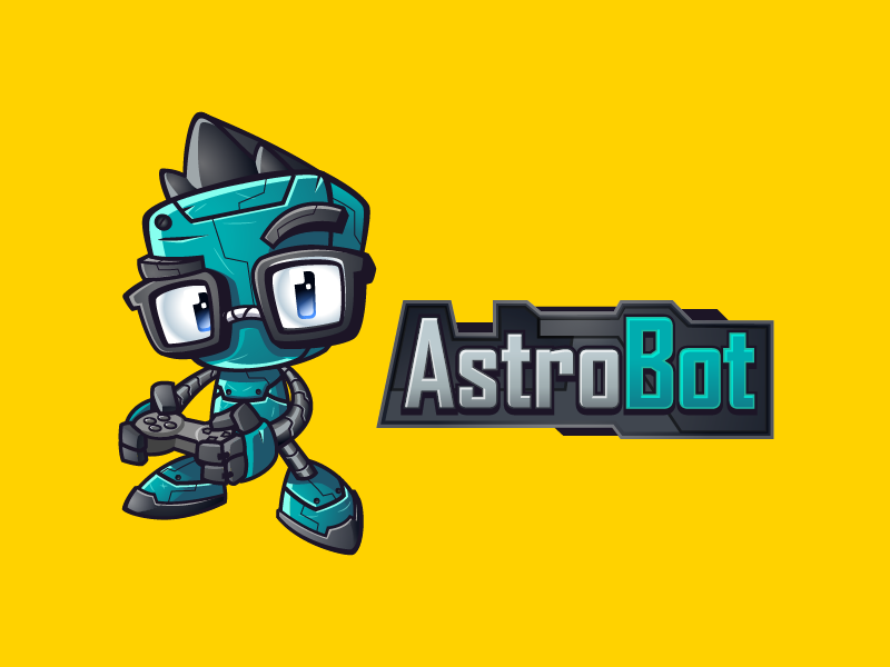 Astrobot Mascot & Logo by Suhandi on Dribbble