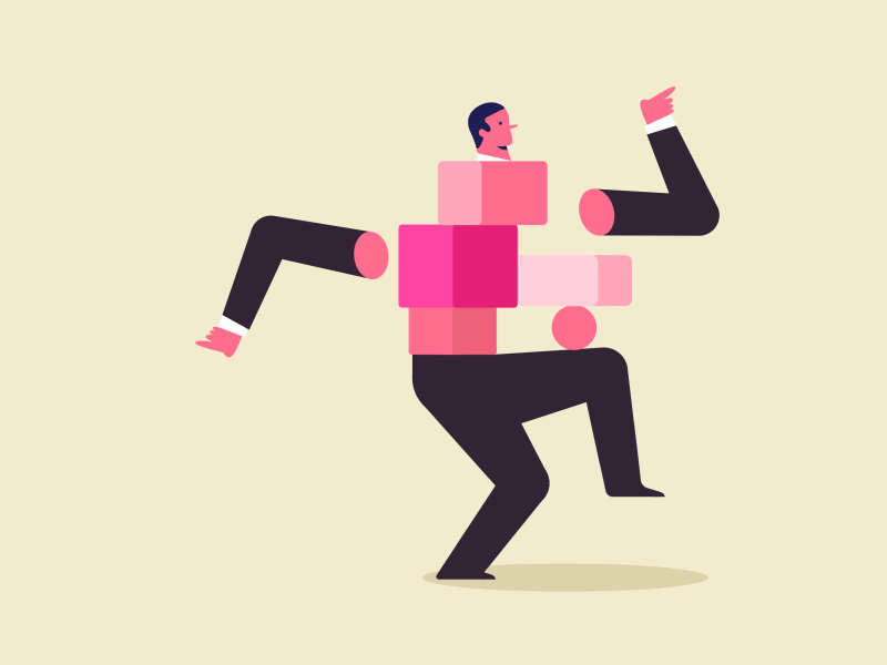 Personal conflicts by Lobster on Dribbble