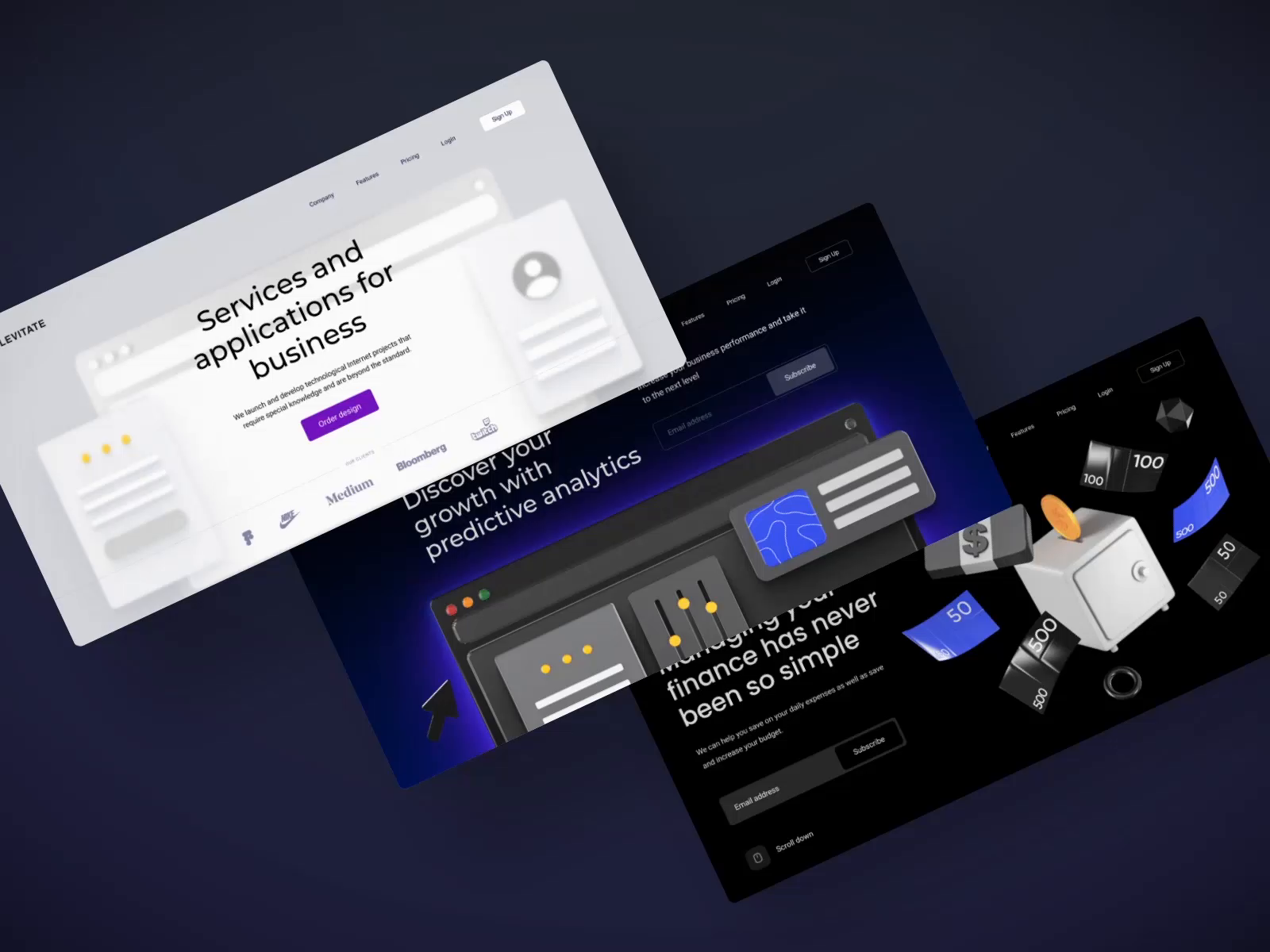 Levitate - Figma 3D scene builder & Presentation templates by Levitate ...