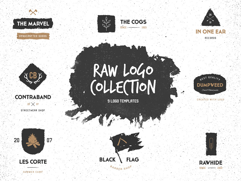 Raw Logo by This Optimism on Dribbble