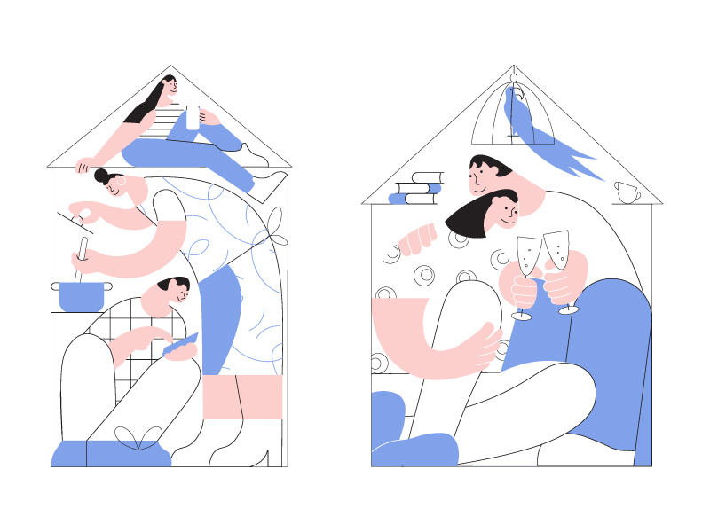 Tiny House Living by Tatiana on Dribbble