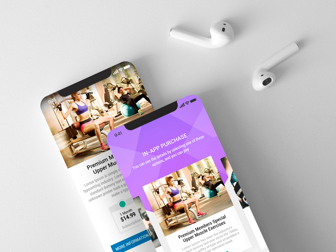 In-App Purchase Screen by Bekir Çelik on Dribbble