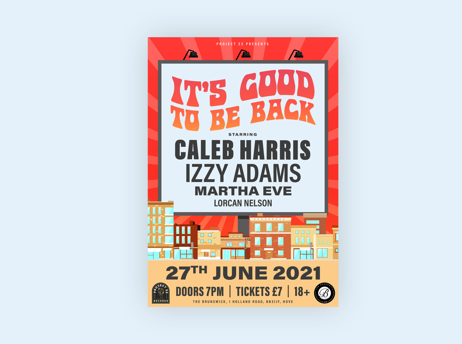It's Good To Be Back Poster 🏖️ by Jake Warrilow on Dribbble