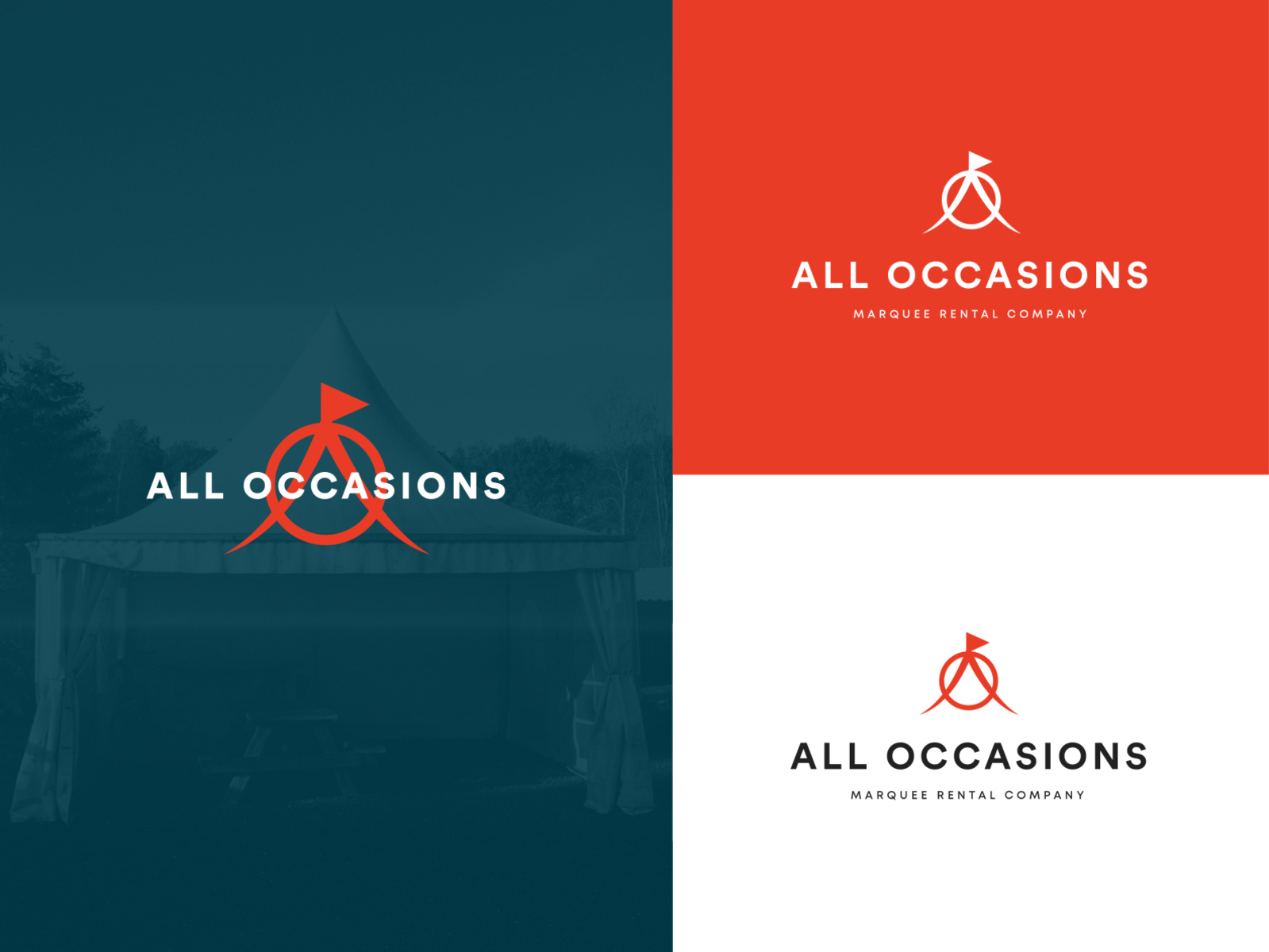 All Occasions Logo by Jake Warrilow on Dribbble