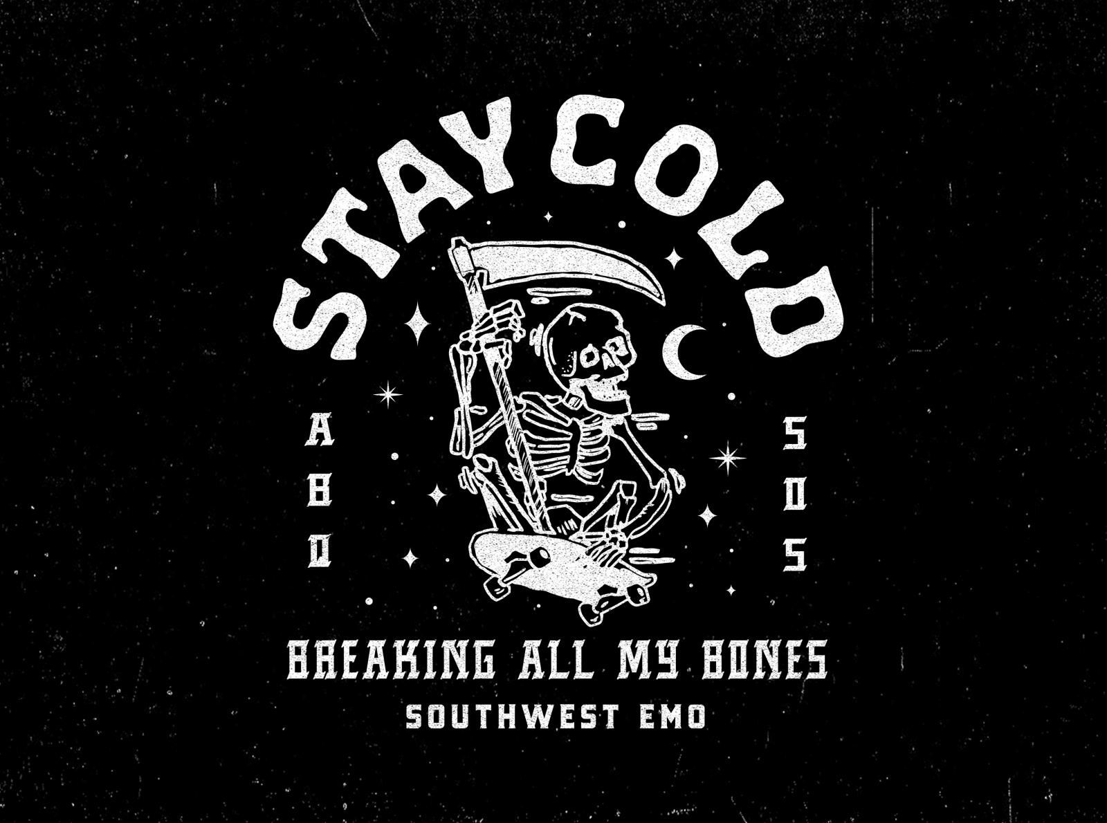 STAY COLD Southwest Emo Badge by Jake Warrilow on Dribbble