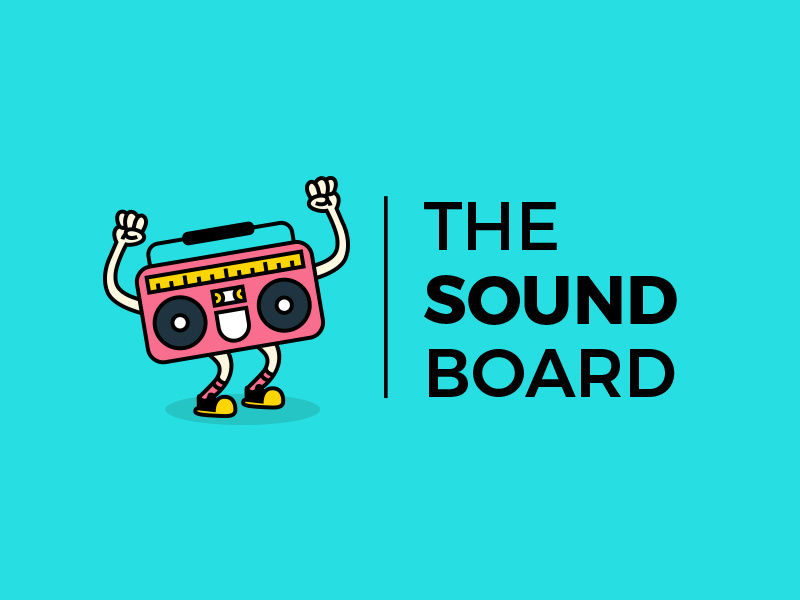 The Sound Board Logo by Jake Warrilow on Dribbble