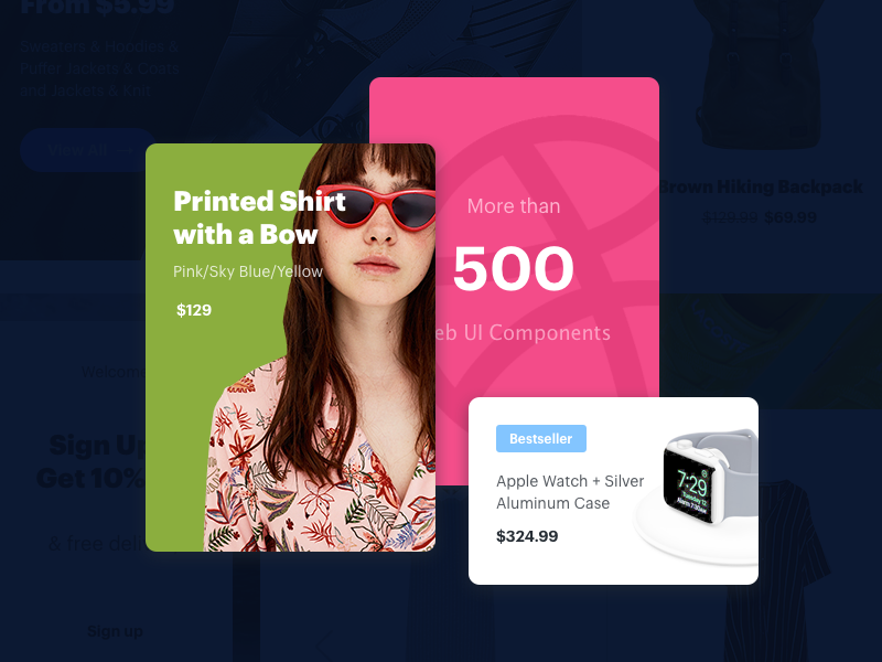 Universal Web UI Kit by Alexandra Bubykina for Forpeople Studio on Dribbble