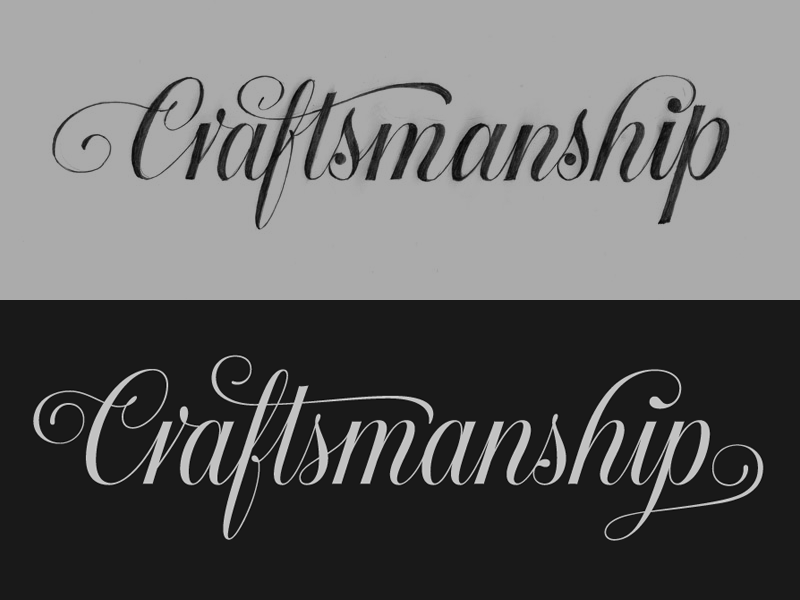 Craftsmanship Process by Dave Foster on Dribbble