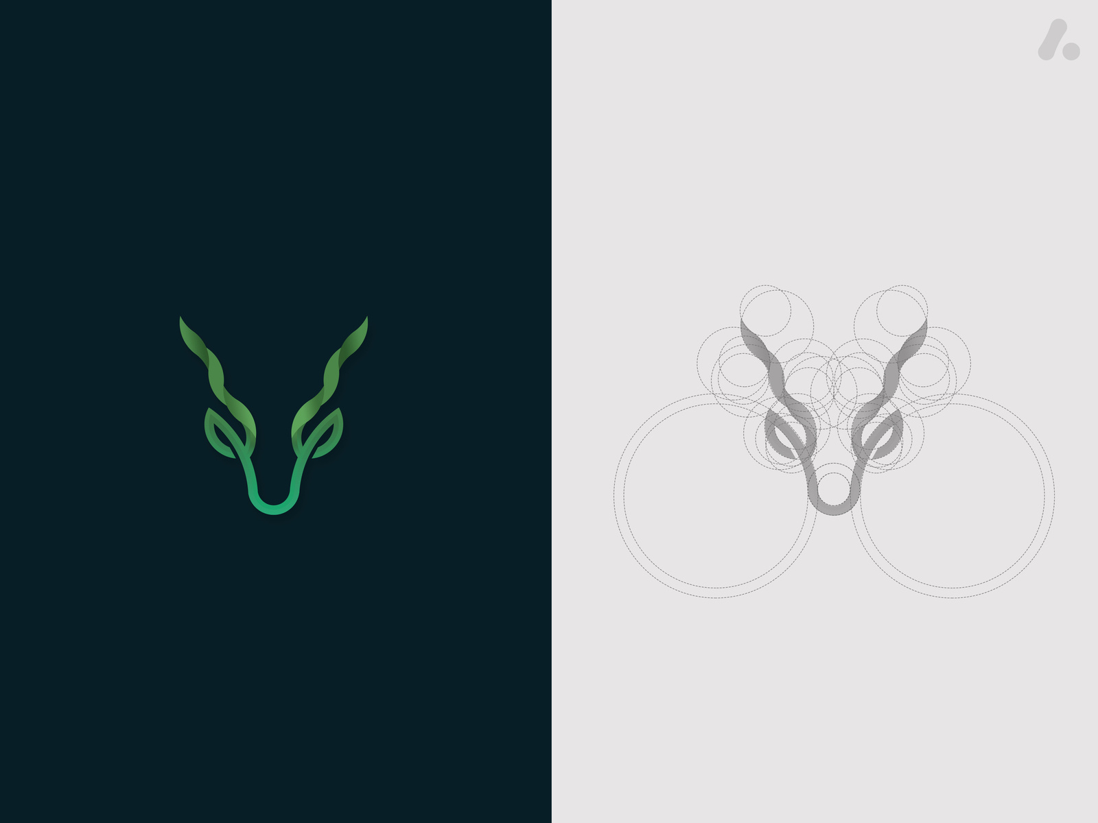 Markhor logo design for ALAK(national animal of Pakistan) by Ahtisham ...